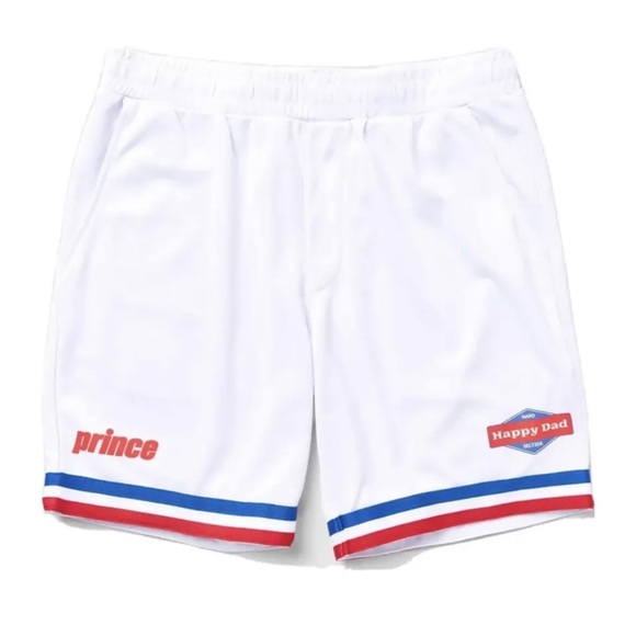 Prince | Shorts | Happy Dad X Prince Collab White Shorts Limited ...